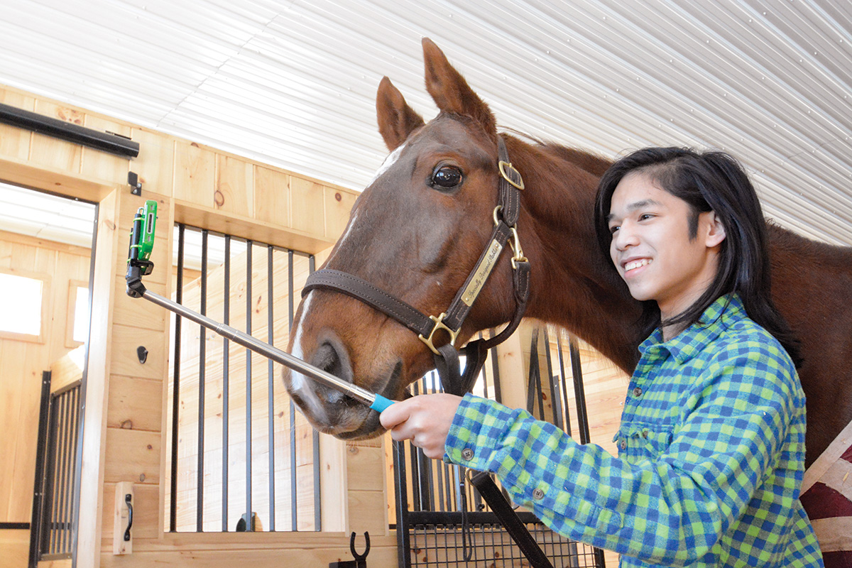 Take the Perfect Selfie with Your Horse - Young Rider Magazine