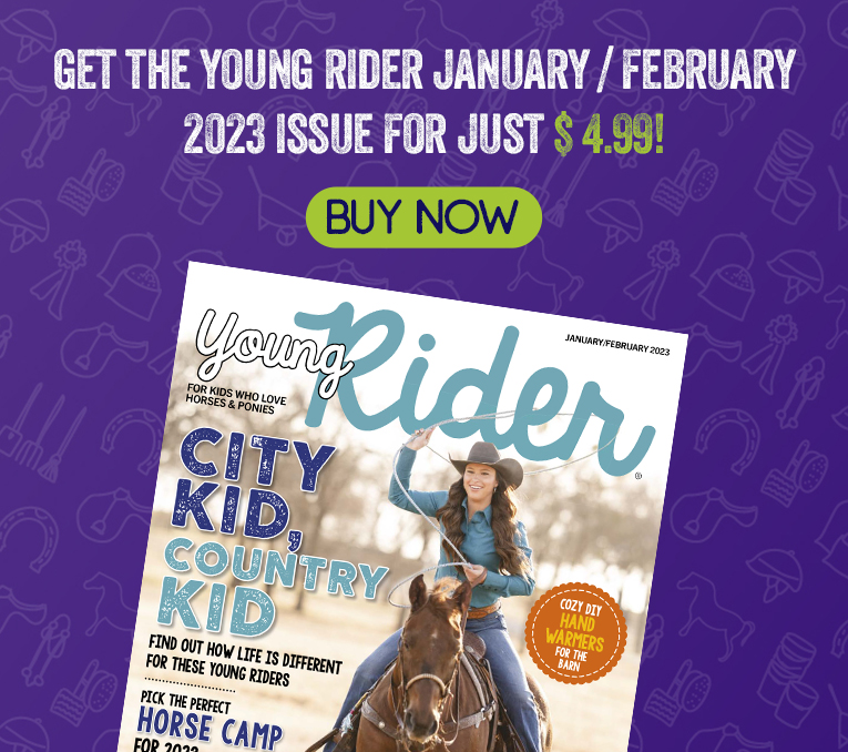 Young Rider Magazine - Page 2 of 43 - For Kids Who Love Horses and Ponies